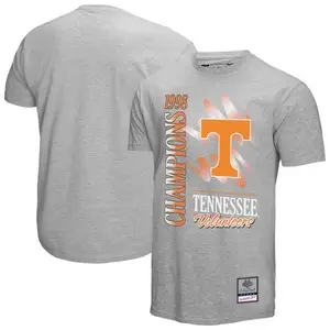 Mitchell & Ness Tennessee Volunteers Retro Brush Mineral Wash T-shirt - Gray