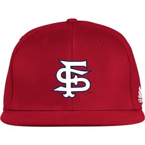 Adidas Fresno State Bulldogs On-field Fitted Hat - Red