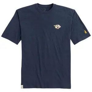 Johnnie-o Nashville Predators Heathered Spencer T-shirt - Navy