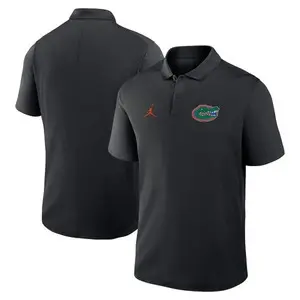 JORDAN BRAND Florida Gators Primetime Victory Primary Logo Performance Polo - Black