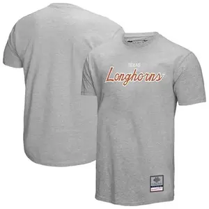 Mitchell & Ness Texas Longhorns Elite Script T-shirt - Gray