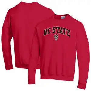 Champion Nc State Wolfpack Arch Over Logo Pullover Sweatshirt