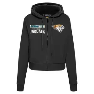PRO STANDARD Jacksonville Jaguars Split Logo Full-zip Hoodie