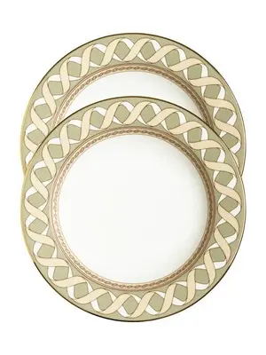 La DoubleJ Soup Plates Set Of 2 - Odysseus Pistachio