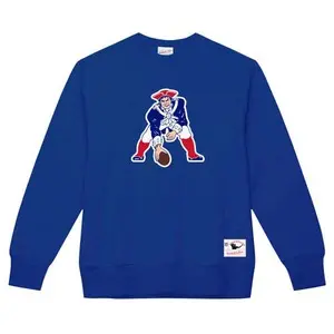 Mitchell & Ness New England Patriots Fleece Pullover Sweatshirt