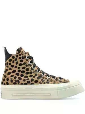 CONVERSE Chuck 70 Leopard-print High-top Sneakers