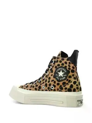CONVERSE Chuck 70 Leopard-print High-top Sneakers