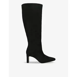 Sam Edelman Sylvia Knee-high Suede Heeled Boots