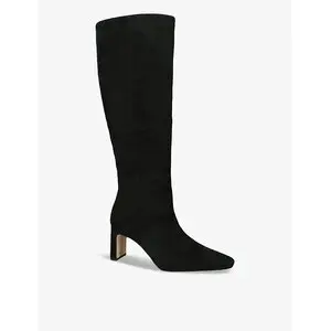 Sam Edelman Sylvia Knee-high Suede Heeled Boots