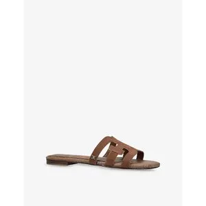 Sam Edelman Bay Suede Sandals - Brown