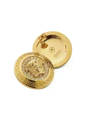 Versace Medusa-head Stud Earrings