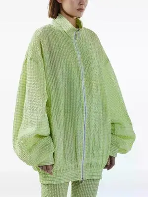 Gcds Textured Jacket - Green