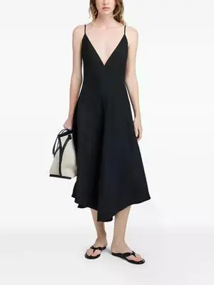Proenza Schouler Elaine Midi Dress - Black