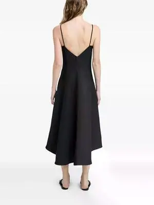 Proenza Schouler Elaine Midi Dress - Black