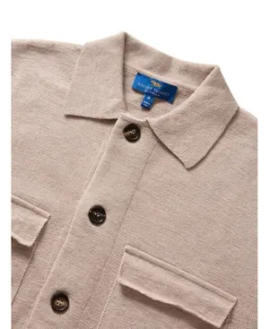 Robert Talbott Landon Sweater Jacket - Sand
