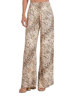 Elan Printed Wide Leg Pants