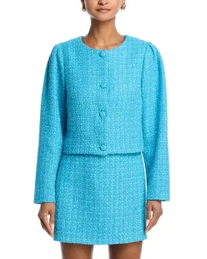 Aqua Tweed Jacket