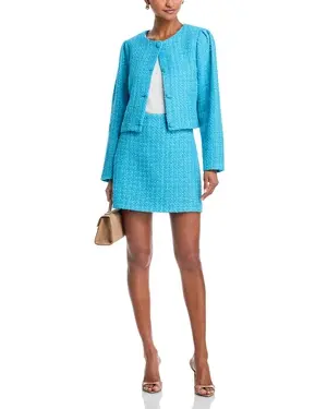Aqua Tweed Jacket
