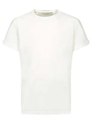 GOLDEN GOOSE Golden Goose Cotton T-Shirt With Logo White