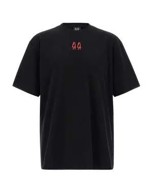 44 LABEL GROUP T-shirts Black + Drip Risk Red