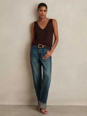 Cuffed Jeans For Women