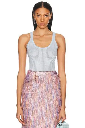 Gabriela Hearst Nevin Tank Top - Light Blue