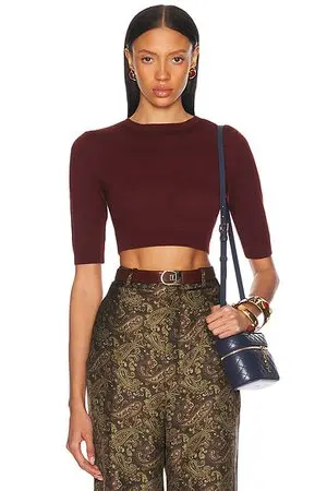 Saint Laurent Cropped Top