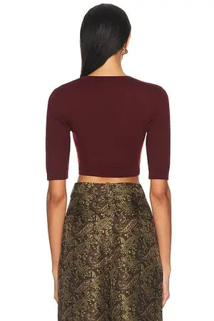 Saint Laurent Cropped Top