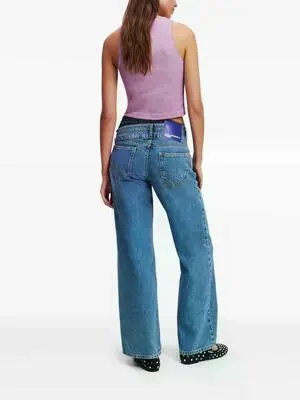 Karl Lagerfeld Relaxed Mid-rise Jeans