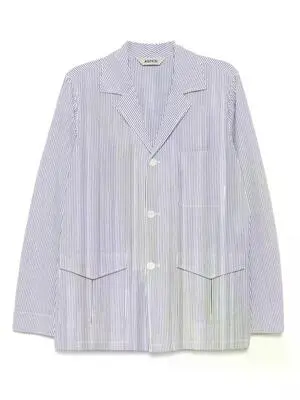 Aspesi Striped Single-breasted Blazer