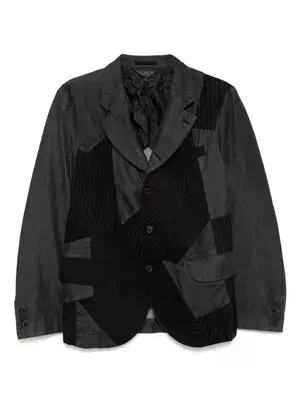 BLACK COMME DES GARÇONS Patchwork Blazer