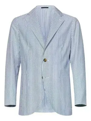 FRANZESE COLLECTION Striped Blazer