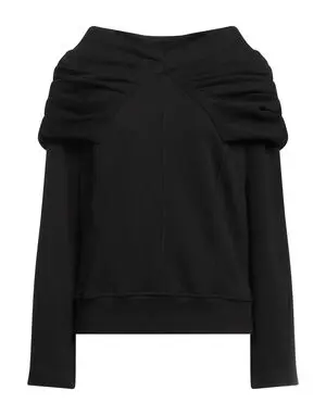 JIJIL Cotton And Polyester Sweatshirt With Gathered Detail