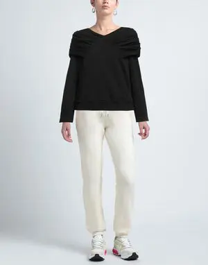 JIJIL Cotton And Polyester Sweatshirt With Gathered Detail