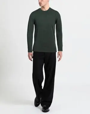 Alpha Studio Geelong Wool Crewneck Sweater - Green