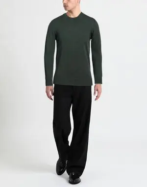 Alpha Studio Geelong Wool Crewneck Sweater - Green