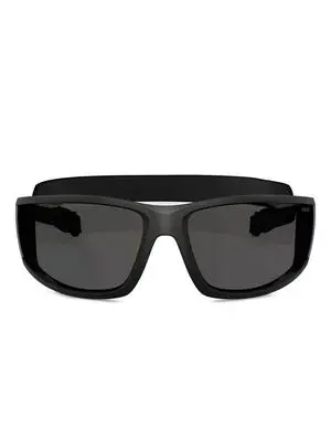 Prada Rectangle-frame Sunglasses - Black