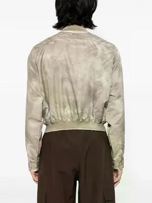 FENG CHEN WANG Logo-embroidered Bomber Jacket