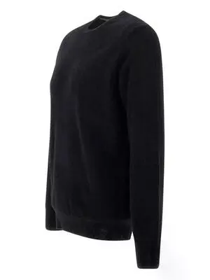 KANGRA Crew Neck Sweater - Black