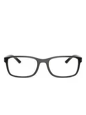 Prada Rectangle-frame Eyeglasses - Grey
