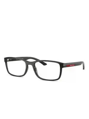 Prada Rectangle-frame Eyeglasses - Grey