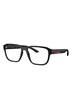 Prada Rectangle-frame Eyeglasses - Black