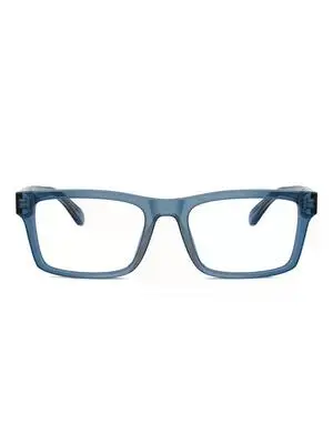 Emporio Armani Square-frame Eyeglasses - Blue