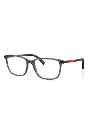 Prada Rectangle-frame Eyeglasses - Grey