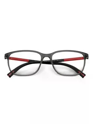 Prada Rectangle-frame Eyeglasses - Grey