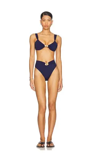 AWAY THAT DAY Isola Bella Bikini Top - Ocean