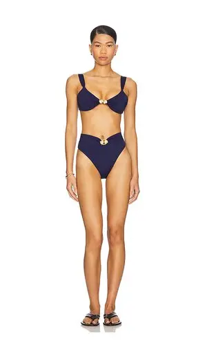 AWAY THAT DAY Isola Bella Bikini Bottom - Ocean