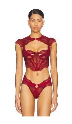 THISTLE AND SPIRE Minna Bodice - Ruby