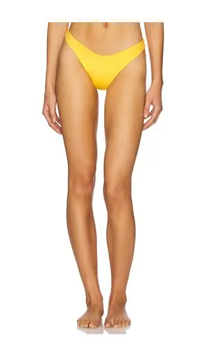 AWAY THAT DAY Fiji Bikini Bottom - Lemon Sorbet