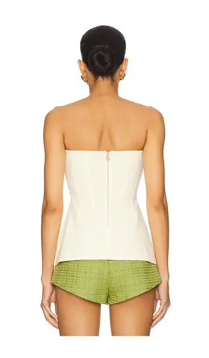 NOOKIE Caroline Strapless Top - Lemon